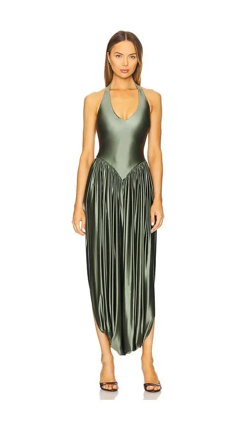 Delfi Ezra Jumpsuit - Olive
