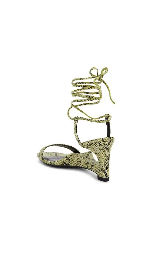 Jeffrey Campbell Reversed Sandal - Green