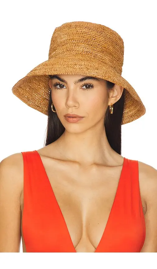 CASA CLARA Sydney Bucket Hat - Tan