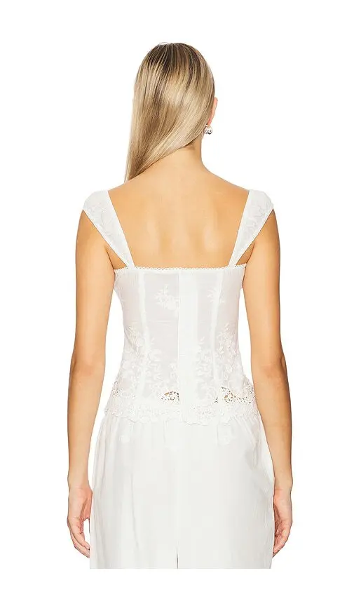 WeWoreWhat Wide Strap Corset