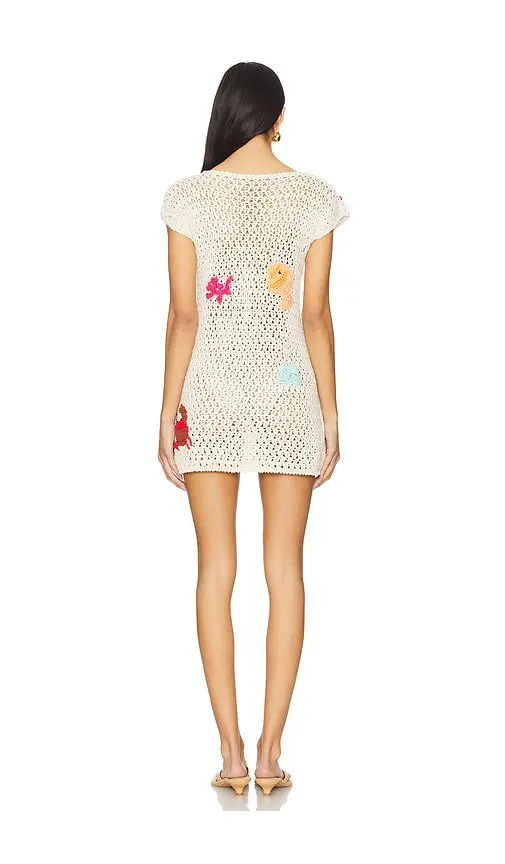 TACH Crochet Mini Dress