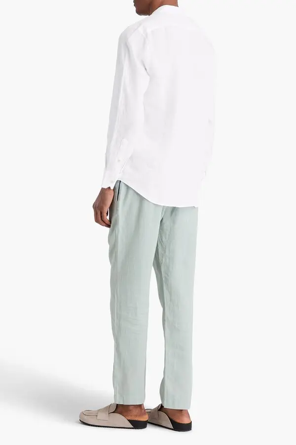 Frescobol Carioca Jorge Linen Shirt - White