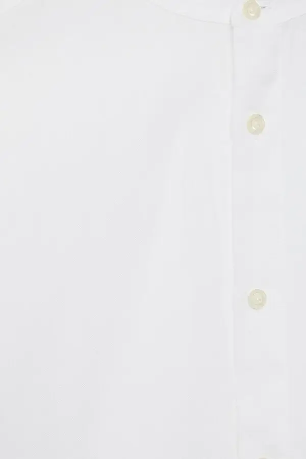 Frescobol Carioca Jorge Linen Shirt - White