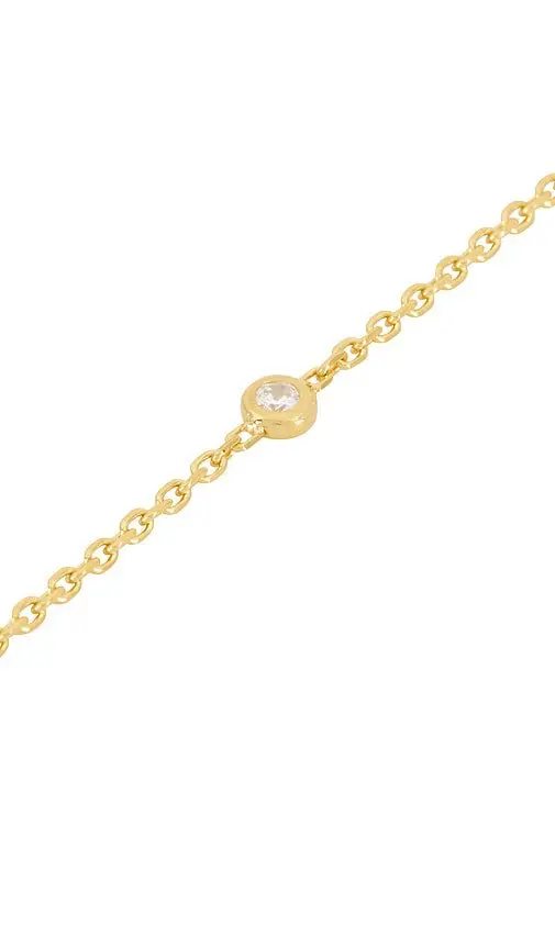 ADINA EDEN Single Bezel Hand Chain