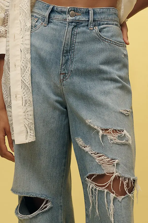 Good American High-rise Wide-leg Jeans