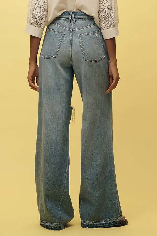Good American High-rise Wide-leg Jeans
