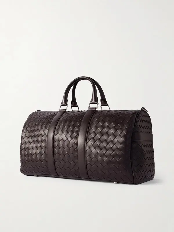 Bottega Veneta Intrecciato Leather Weekend Bag