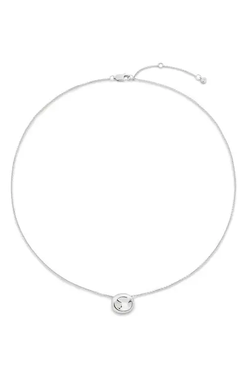 Monica Vinader Aria Pendant Necklace - Sterling Silver