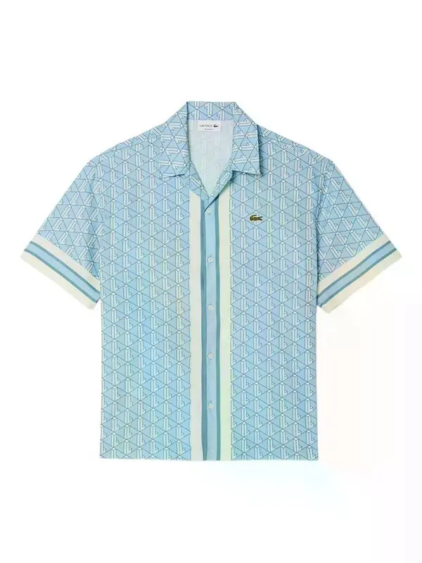Lacoste Monogram-pattern Shirt