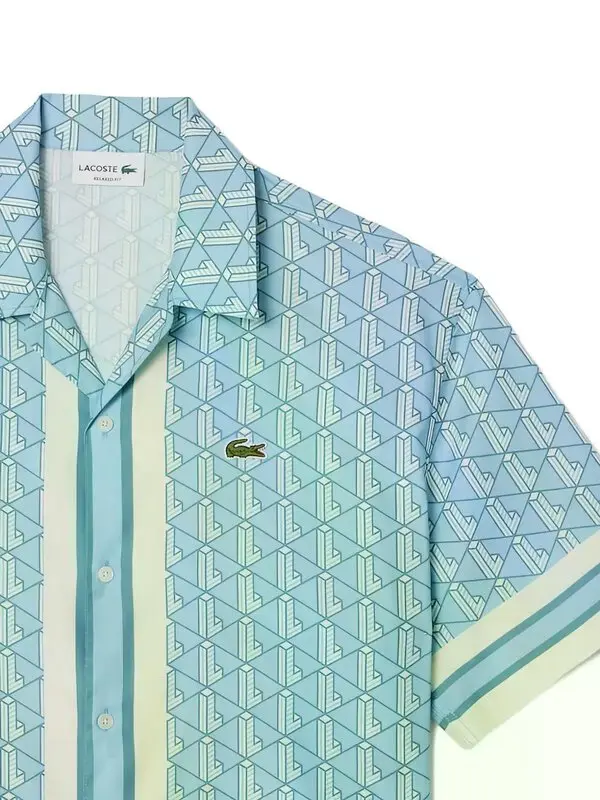 Lacoste Monogram-pattern Shirt