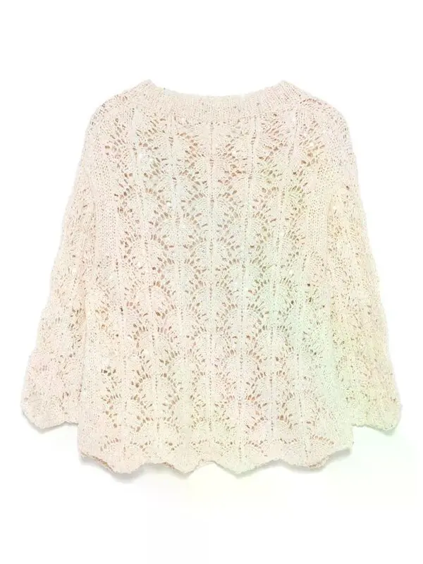 D.exterior Openwork Sweater