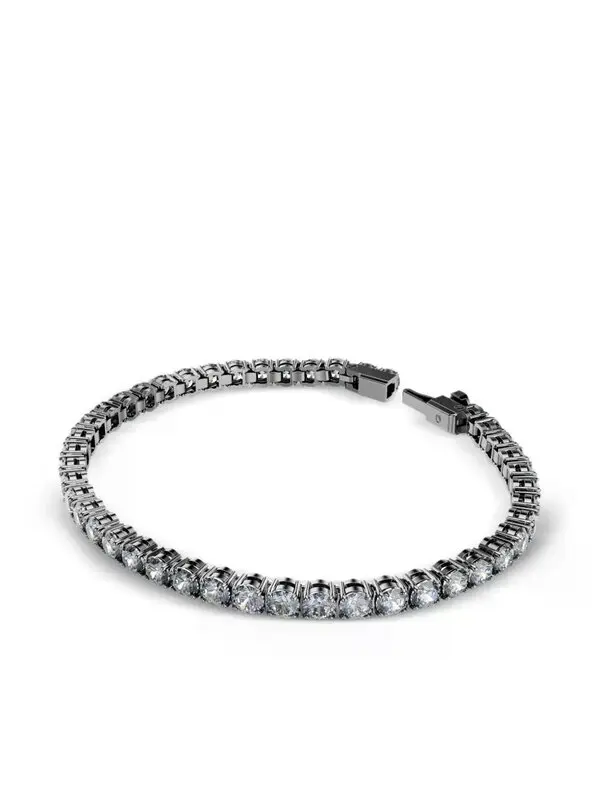 SWAROVSKI Matrix Tennis Bracelet - Black