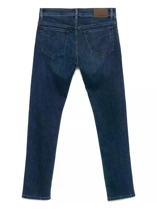 Corneliani Logo-embroidered Jeans