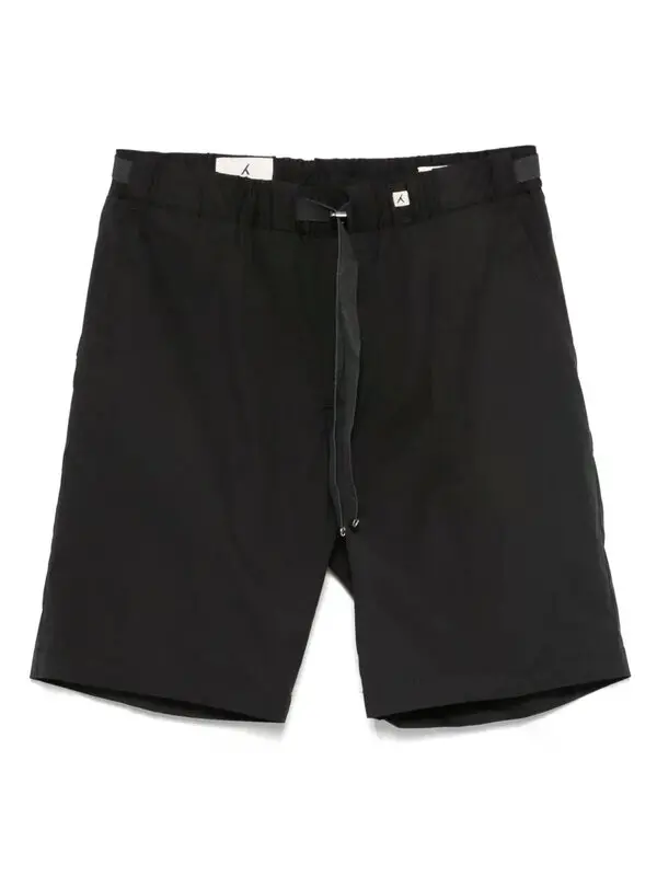 MYTHS Drawstring-waist Shorts - Black