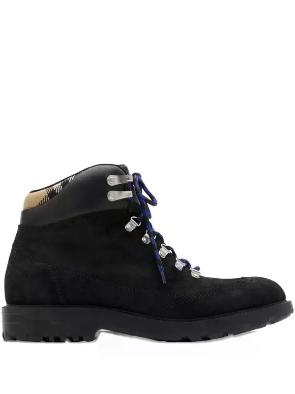 Burberry Moor Suede Hiking Boots