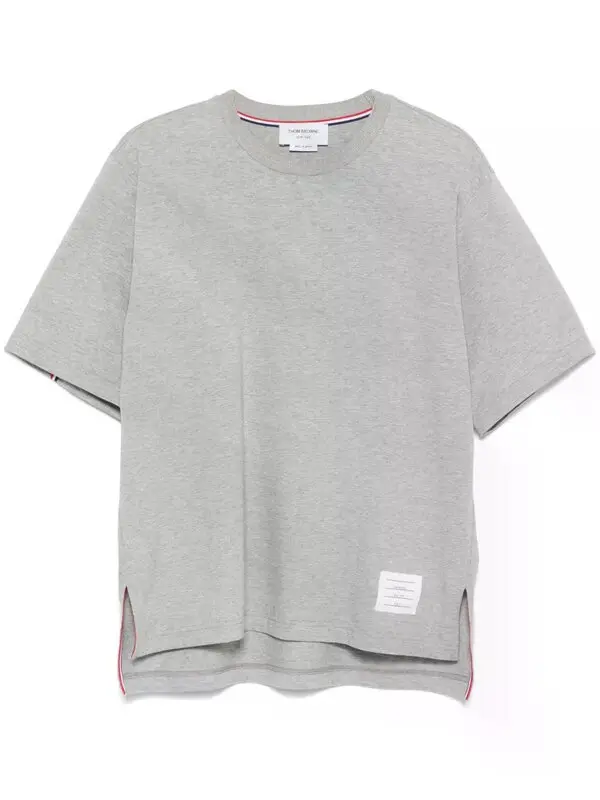 Thom Browne Rwb Stripe-detail T-shirt