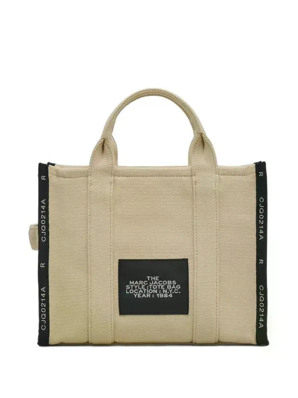 Marc Jacobs Medium Tote Bag With Logo Detail - Neutrals
