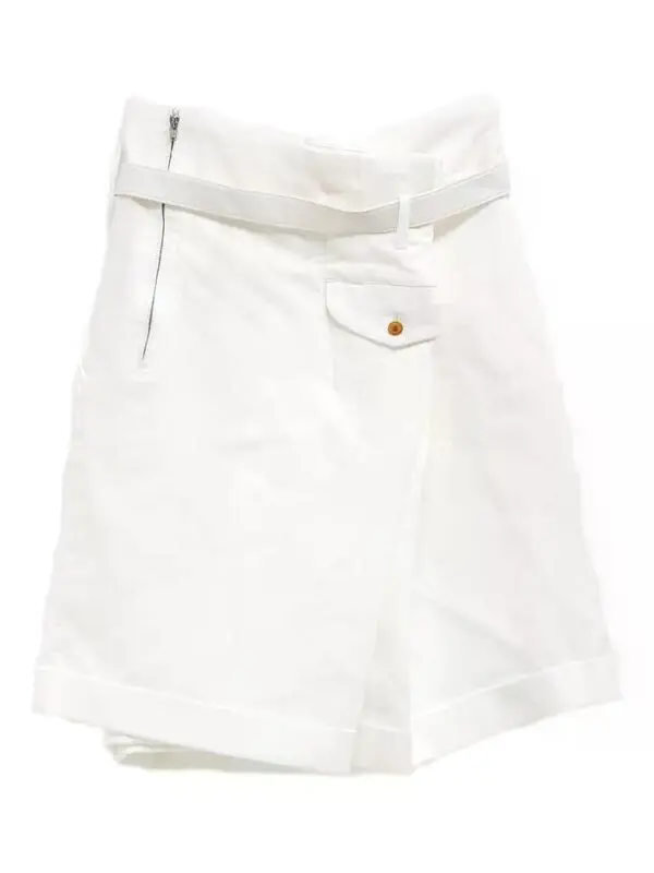 Comme Des Garçons Belted Shorts