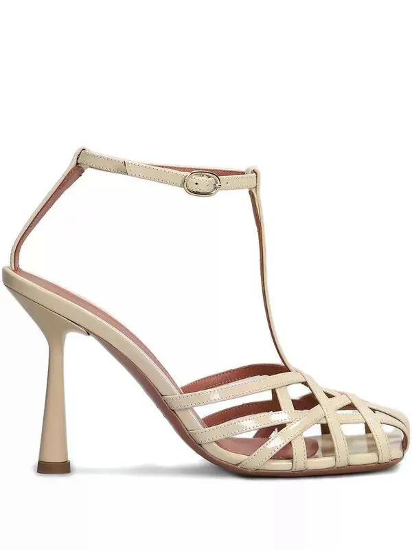CASTAGNA 100mm Lidia Sandals - Neutrals