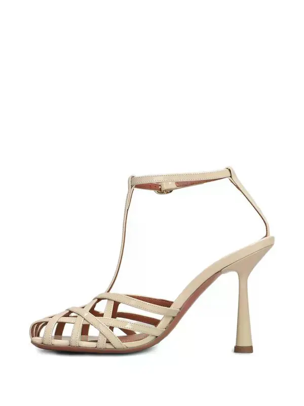 CASTAGNA 100mm Lidia Sandals - Neutrals
