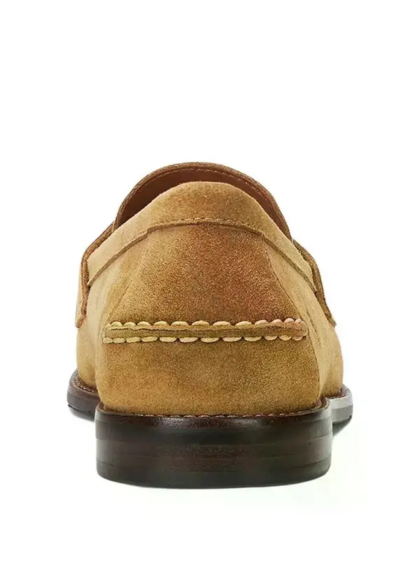 Polo Ralph Lauren Alston Suede Loafers - Orange