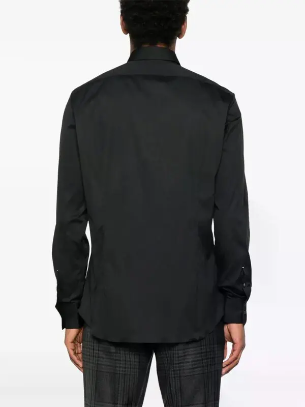 MAZZARELLI Button-down Shirt - Black