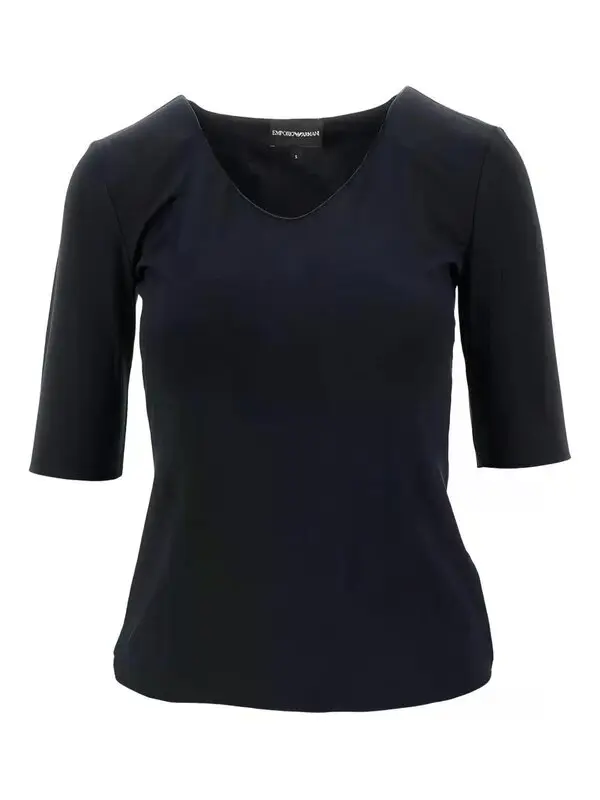 Emporio Armani V-neck T-shirt - Blue