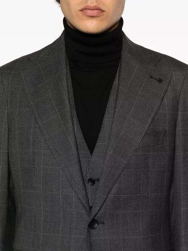 Tagliatore Virgin-wool Three-piece Suit