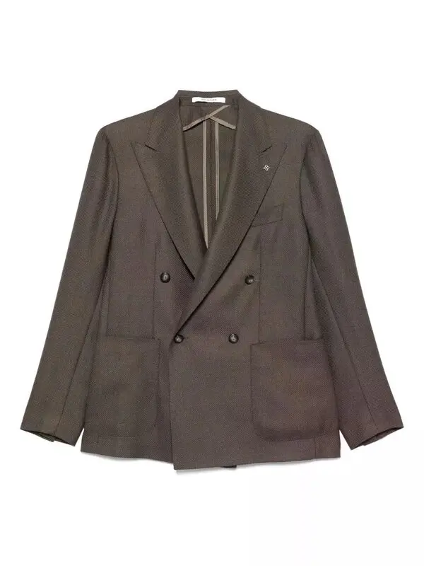 Tagliatore Wool Double-breasted Blazer