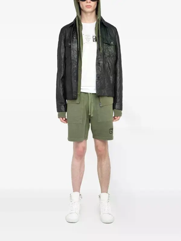 Zadig&Voltaire Slub Shorts - Green