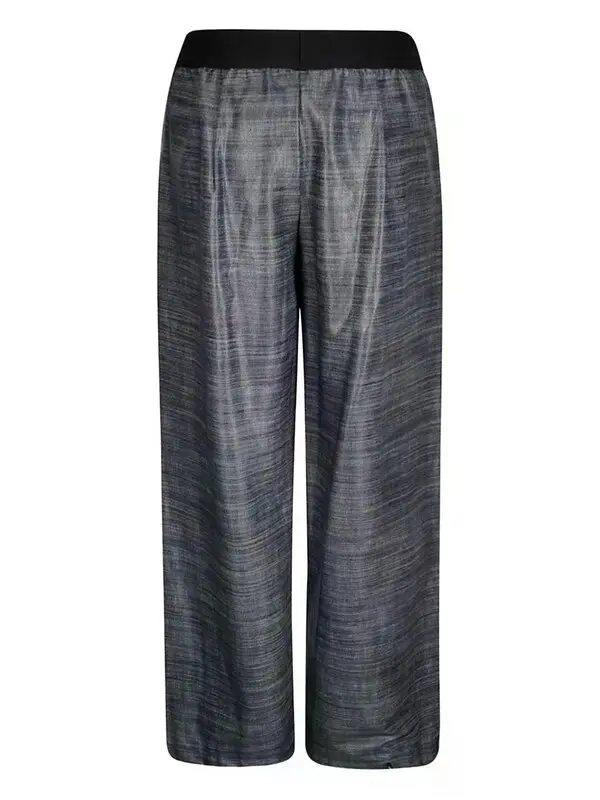 MARIA CALDERARA Chambray Trousers