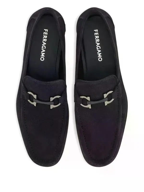 FERRAGAMO Gancini-buckle Loafers