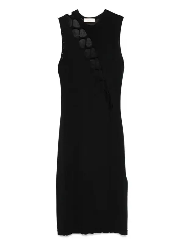 AKEP Fine-knit Midi Dress