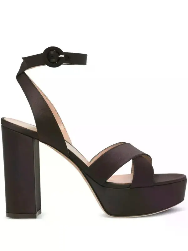 GIANVITO ROSSI 105mm Sabrina Sandals - Brown