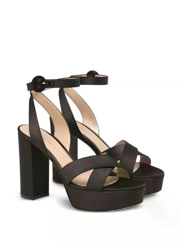 GIANVITO ROSSI 105mm Sabrina Sandals - Brown