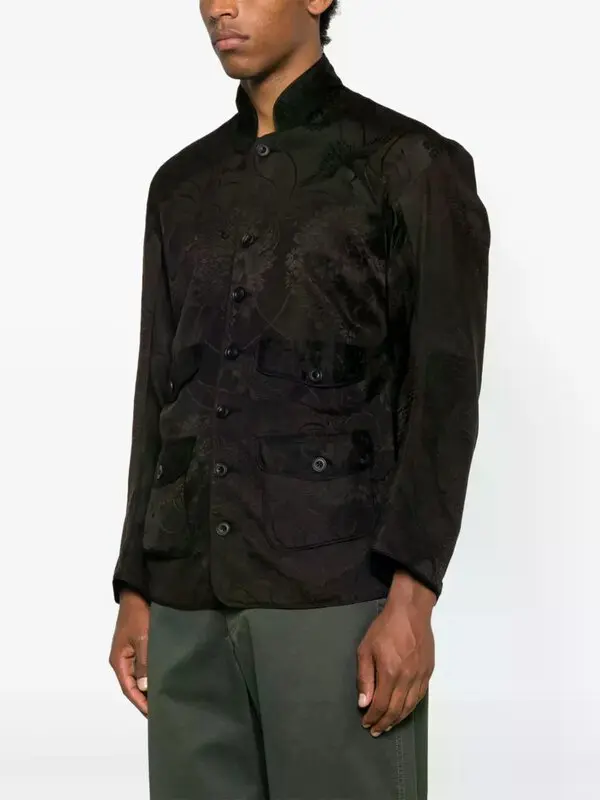 CHRISTIAN PEAU Silk Jacket