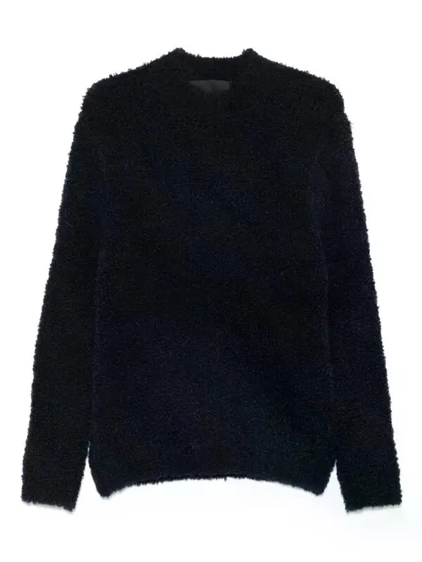 Tagliatore Virgin Wool-blend Jumper - Blue