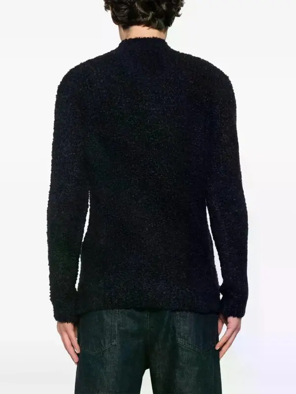 Tagliatore Virgin Wool-blend Jumper - Blue
