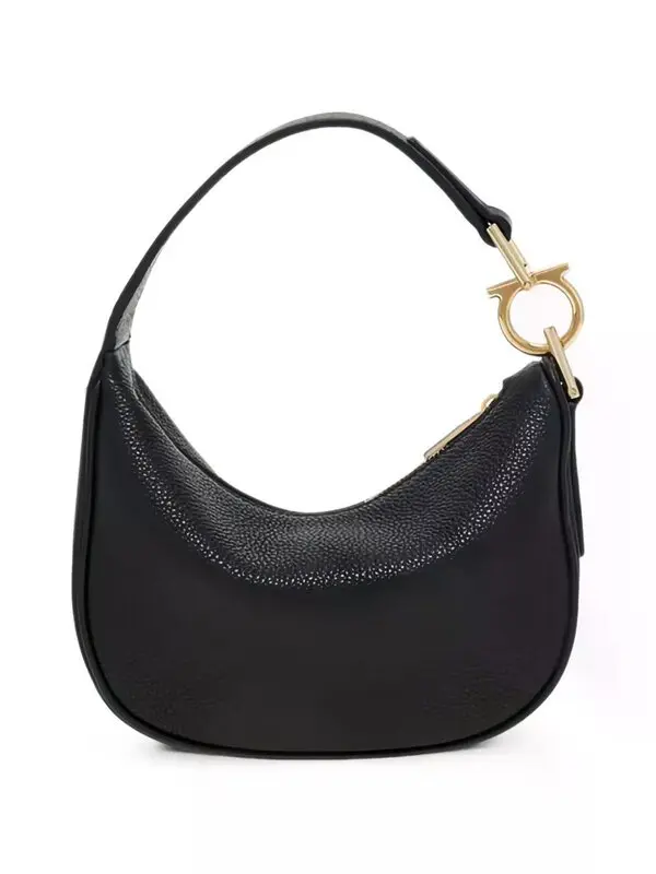 FERRAGAMO Gancini Shoulder Bag Xs - Black