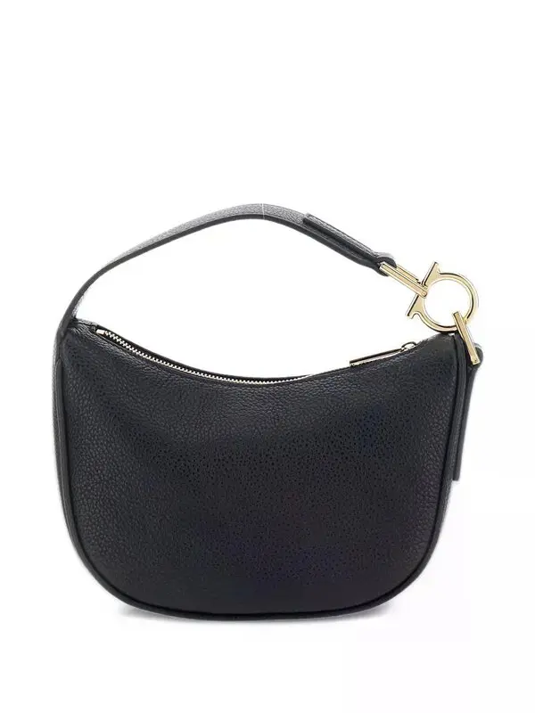 FERRAGAMO Gancini Shoulder Bag Xs - Black