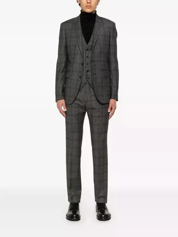 Tagliatore Virgin-wool Three-piece Suit