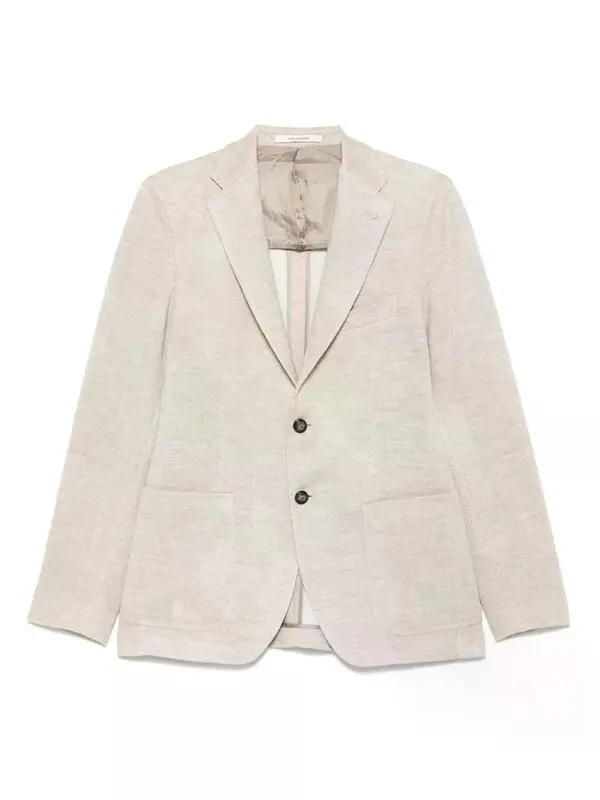Tagliatore Single-breasted Blazer - Neutrals