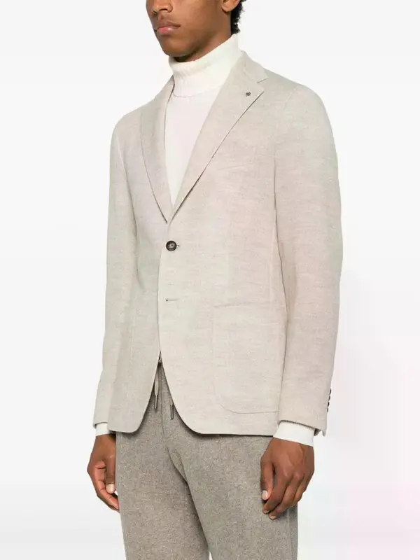 Tagliatore Single-breasted Blazer - Neutrals