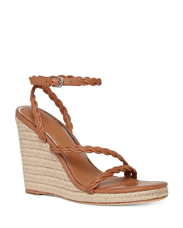 Paige Kelsey Wedge Sandals - Cognac