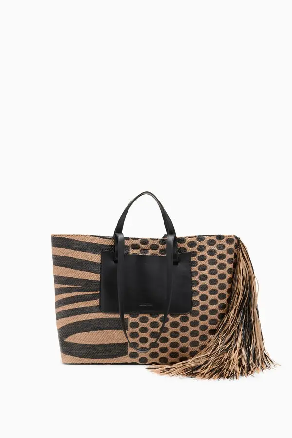 Ulla Johnson Lali Large Tote Handbag - Tapir
