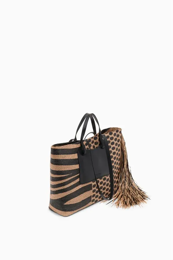 Ulla Johnson Lali Large Tote Handbag - Tapir