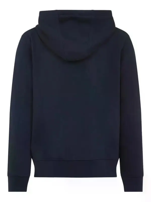 Etro Pegaso-motif Hoodie - Blue