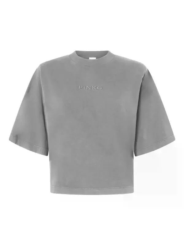 Pinko Cotton T-shirt - Grey