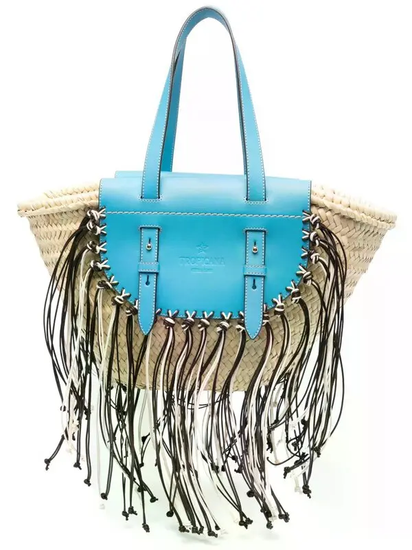 CUBA LAB Tropicana Capri Tote - Neutrals