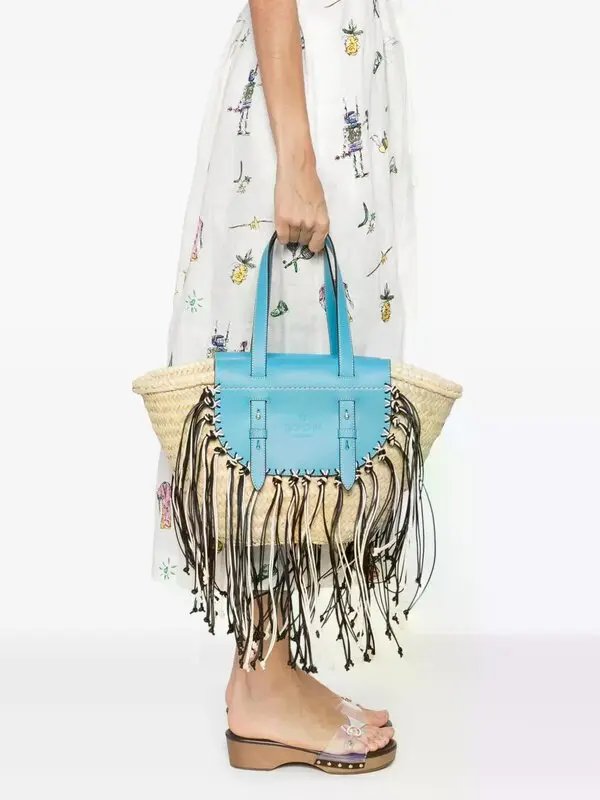 CUBA LAB Tropicana Capri Tote - Neutrals